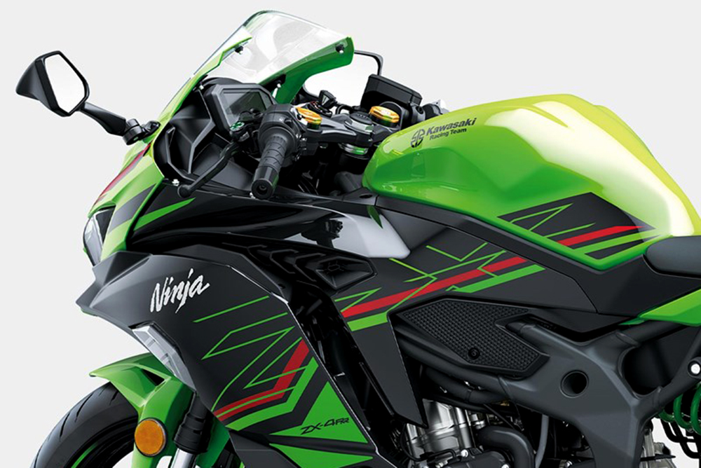 Kawasaki ZX4RR KRT Edition 2023, Động Cơ 4 Xi Lanh Thẳng Hàng